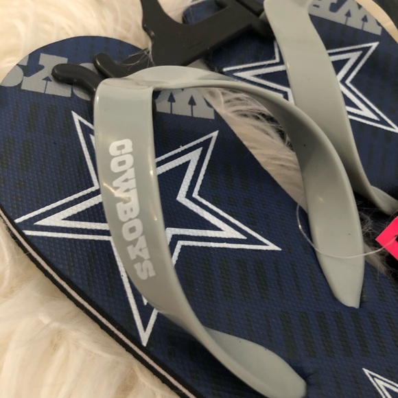 NFL | Shoes | Nfl Dallas Cowboys Youth Flip Flops | Poshmark